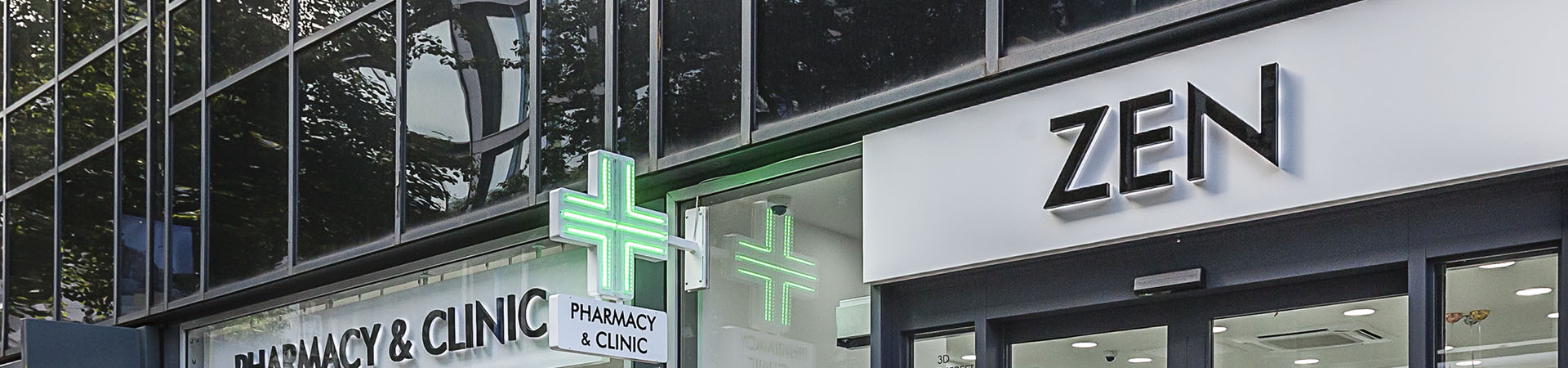 Pharmacy shopfront and signage design | Services | Vision Shopfitters