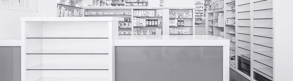 Small retail pharmacy design | Design of a small pharmacy